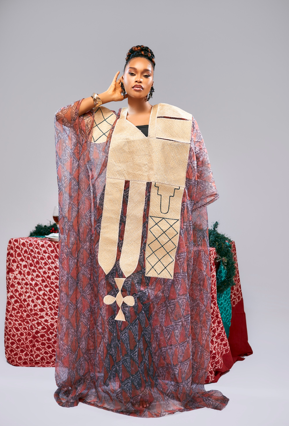 Miriam embroidered boubou – DESIGN FOR LOVE